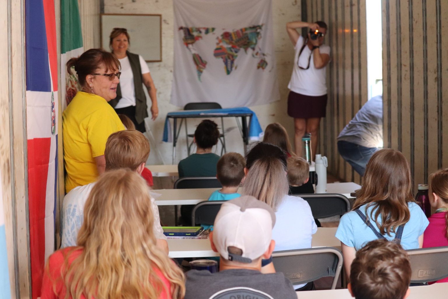 U.S. Teachers Simulate the Refugee Experience - Tent Schools International